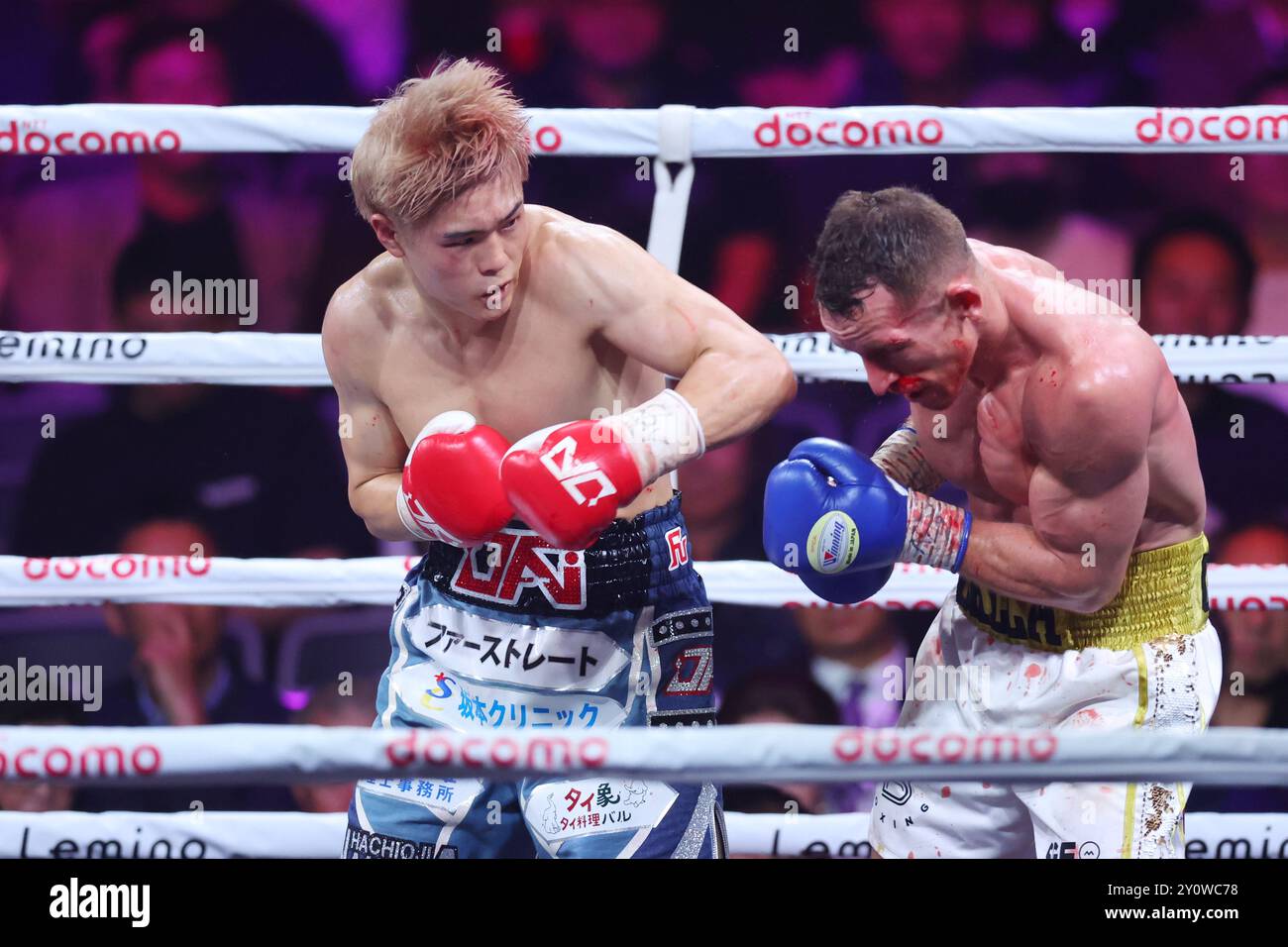 Tokyo, Japan. 3rd Sep, 2024. (L to R) Jin Sasaki (JPN), Qamil Balla ...