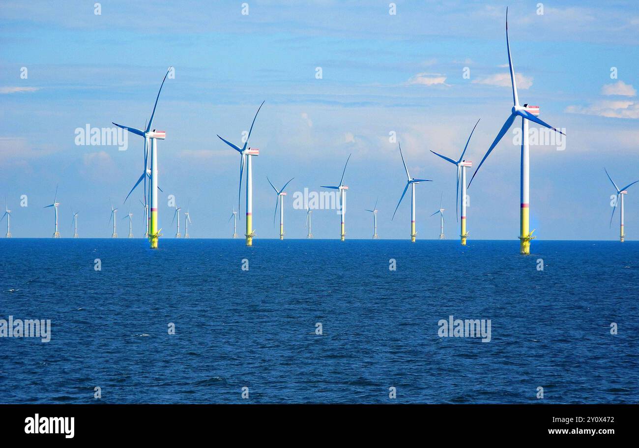 Ostsee windkraftpark hi-res stock photography and images - Alamy
