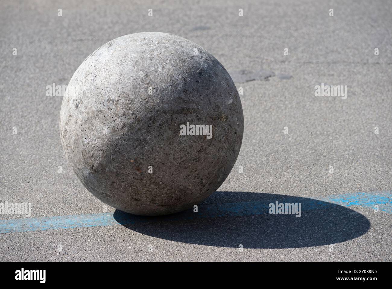 Concrete Balls Weights For Strongman Competitions Stock Photo - Alamy