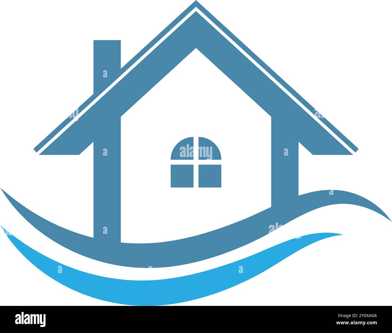 Residential roof icon logo design template Stock Vector Image & Art - Alamy