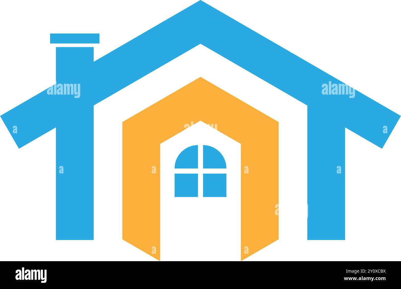Residential roof icon logo design template Stock Vector Image & Art - Alamy