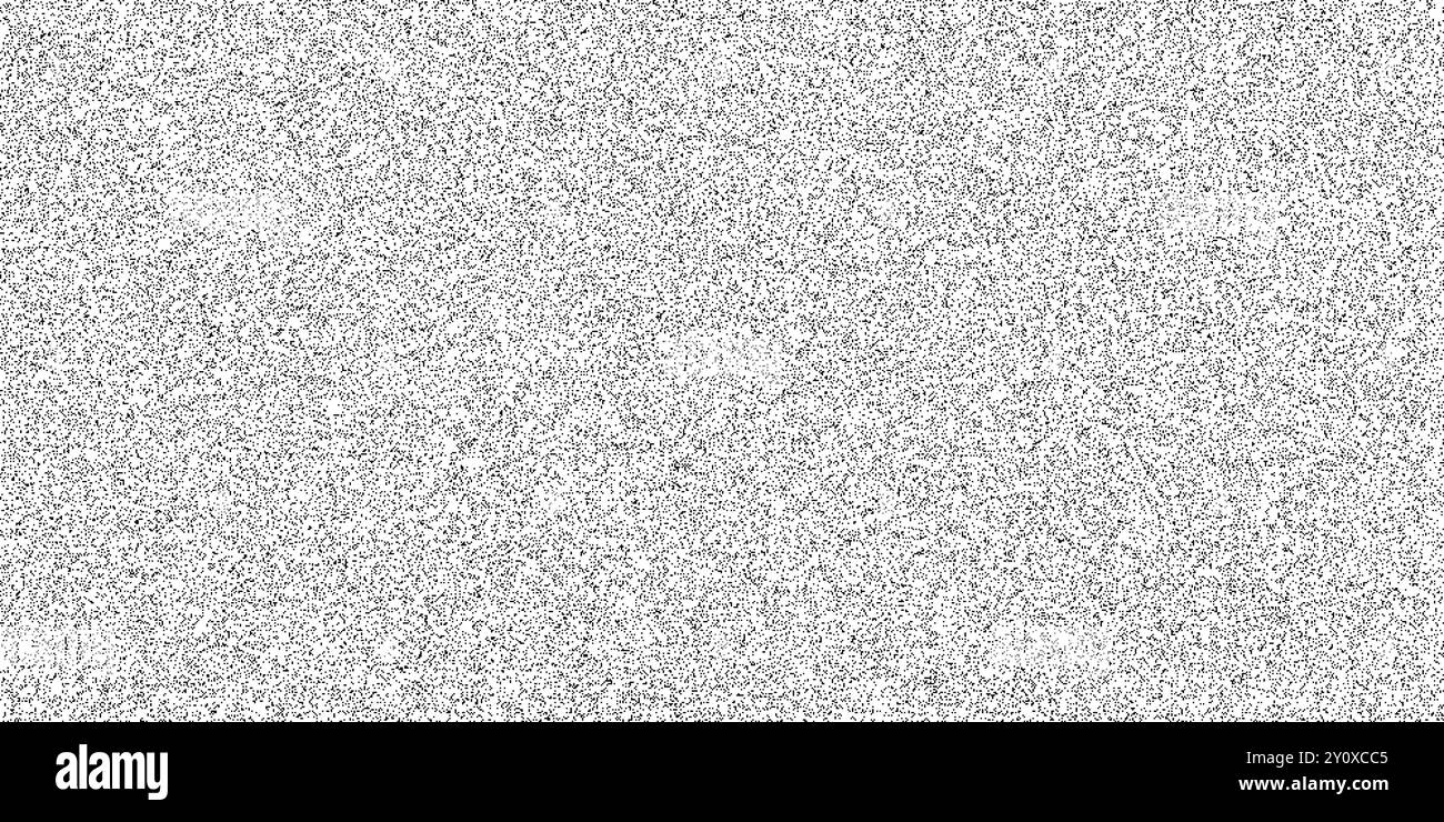 White noise dot grain background. Vector dotwork pattern. Densely ...
