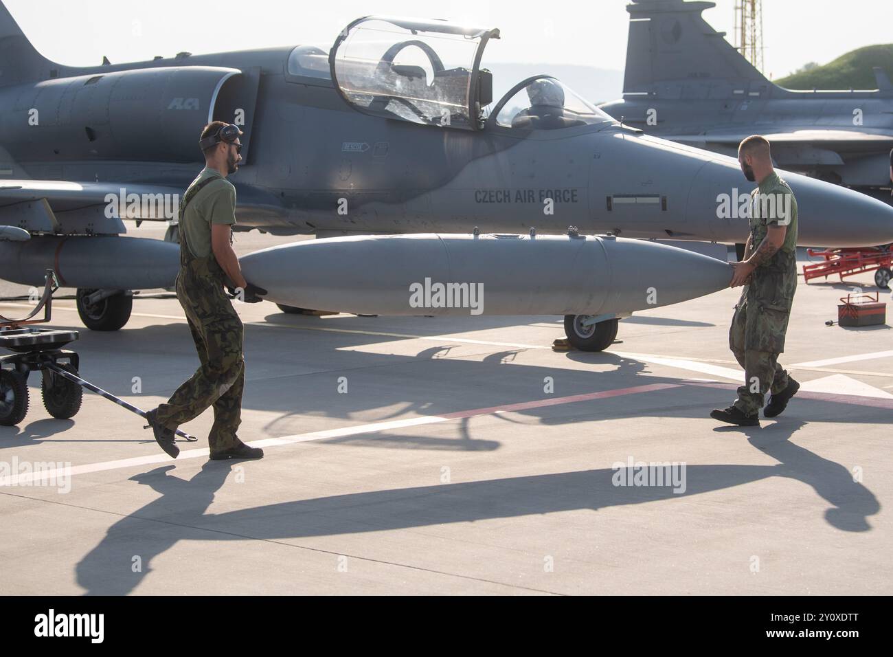 Caslav, Czech Republic. 04th Sep, 2024. The Ample Strike 2024 international military exercise ...