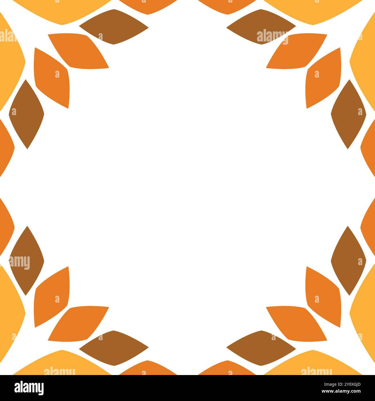 natural flower frame design Stock Vector Image & Art - Alamy