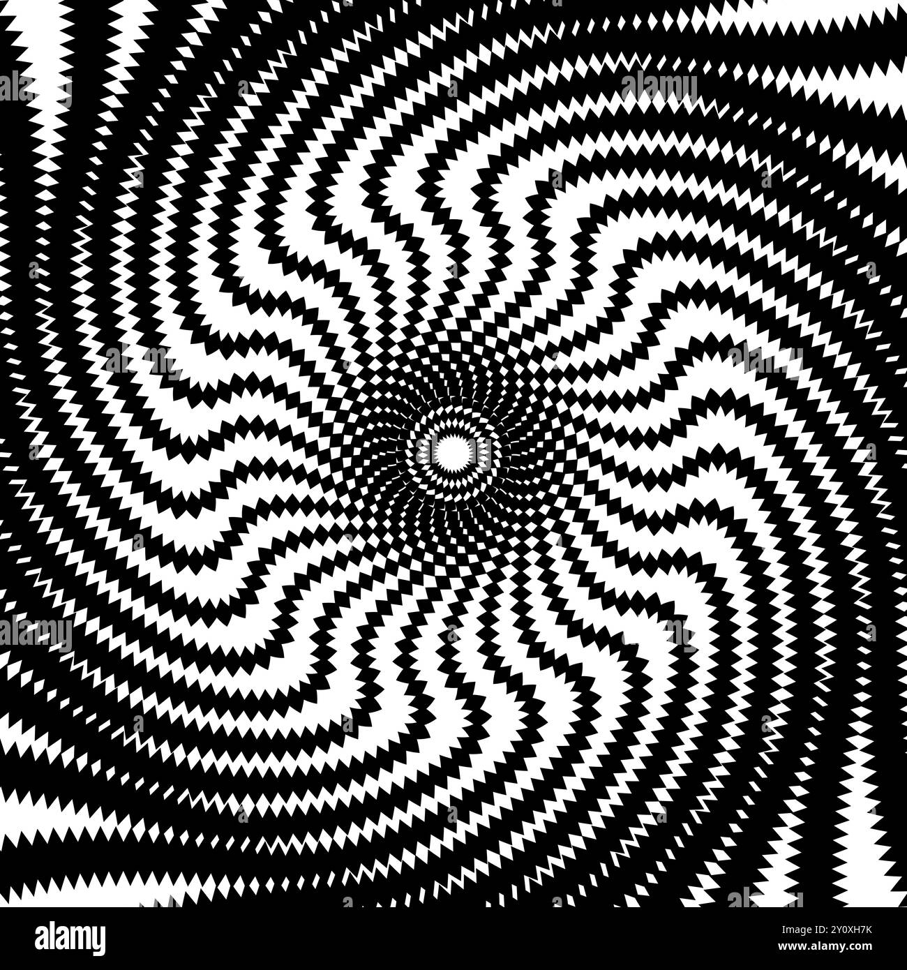Psychedelic hypnotic spiral pattern of hypnosis swirl and vortex ...
