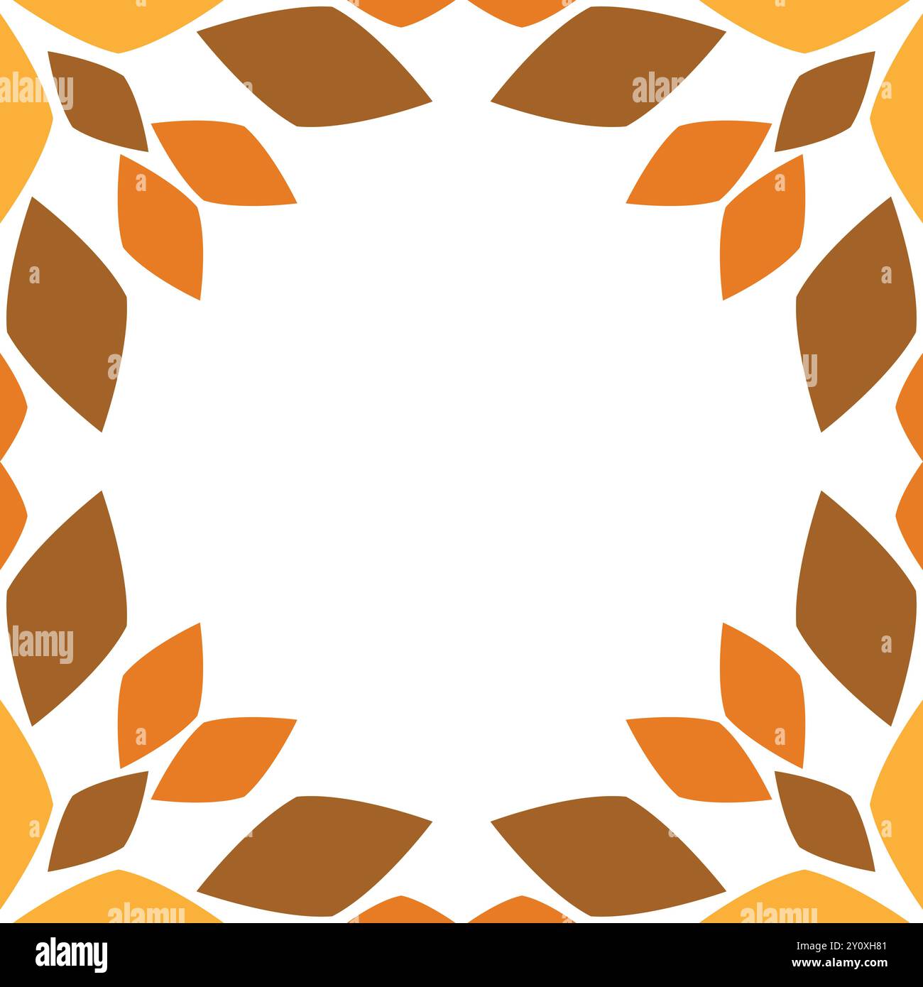 natural flower frame design Stock Vector Image & Art - Alamy