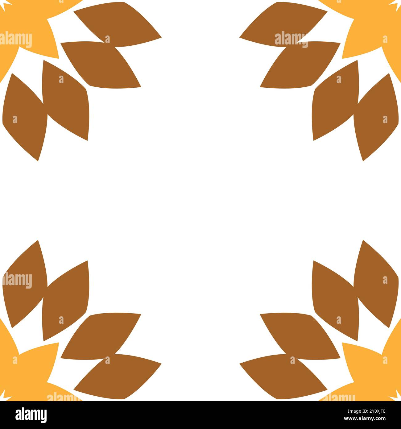 natural flower frame design Stock Vector Image & Art - Alamy