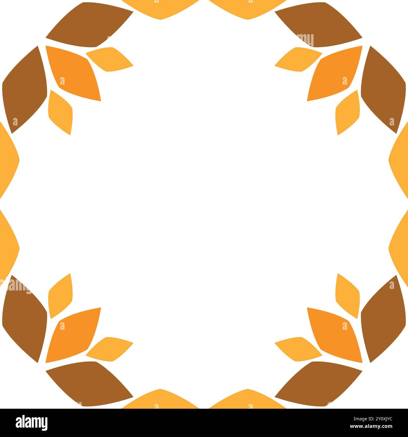 natural flower frame design Stock Vector Image & Art - Alamy