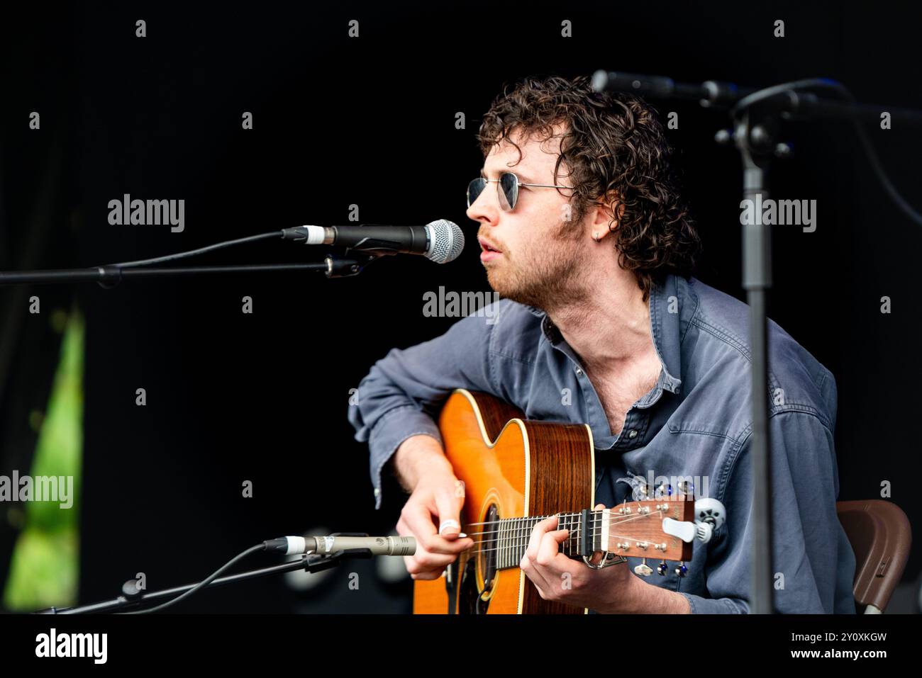 SAM GRASSIE, CONCERT, 2024: Sam Grassie plays the Walled Garden Stage ...