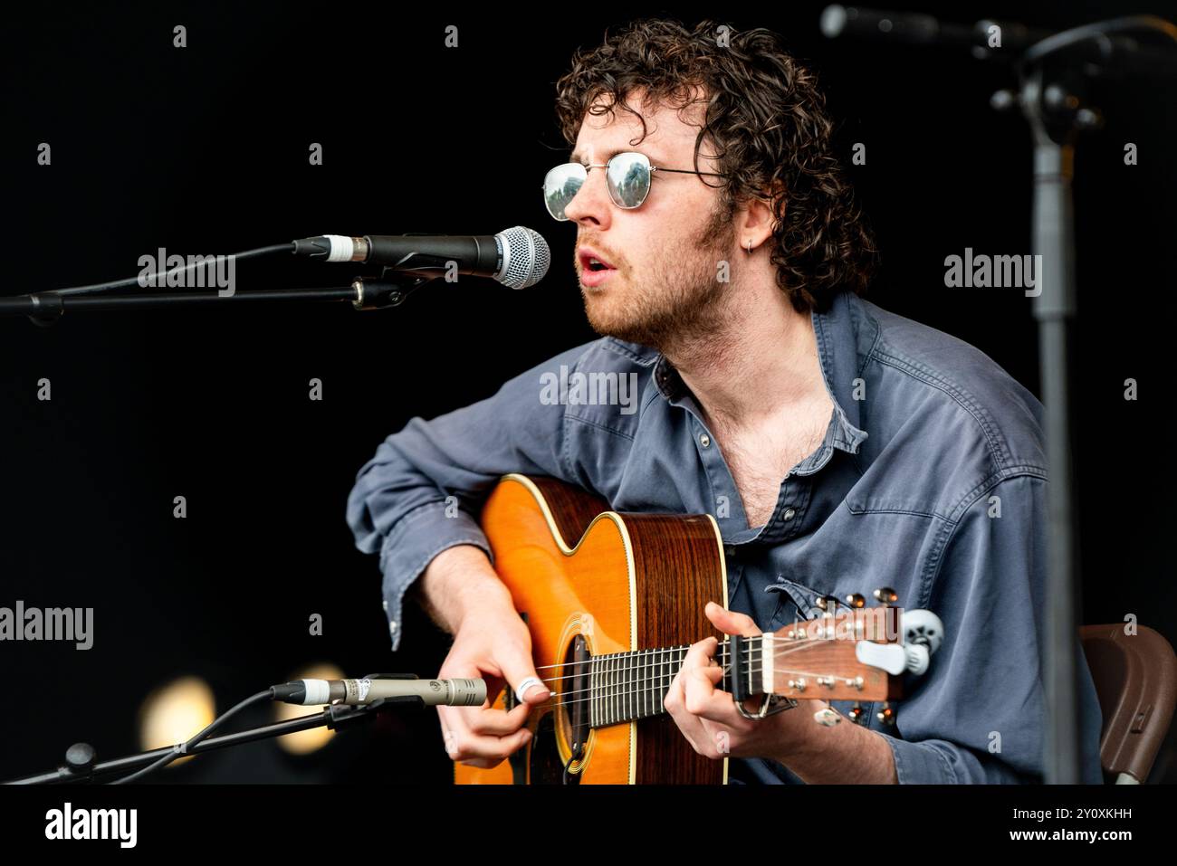 SAM GRASSIE, CONCERT, 2024: Sam Grassie plays the Walled Garden Stage ...