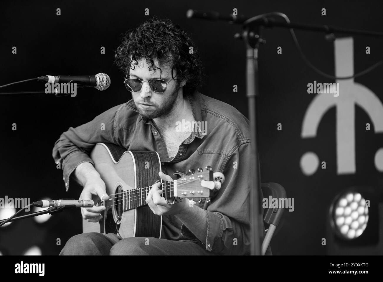 SAM GRASSIE, CONCERT, 2024: Sam Grassie plays the Walled Garden Stage ...
