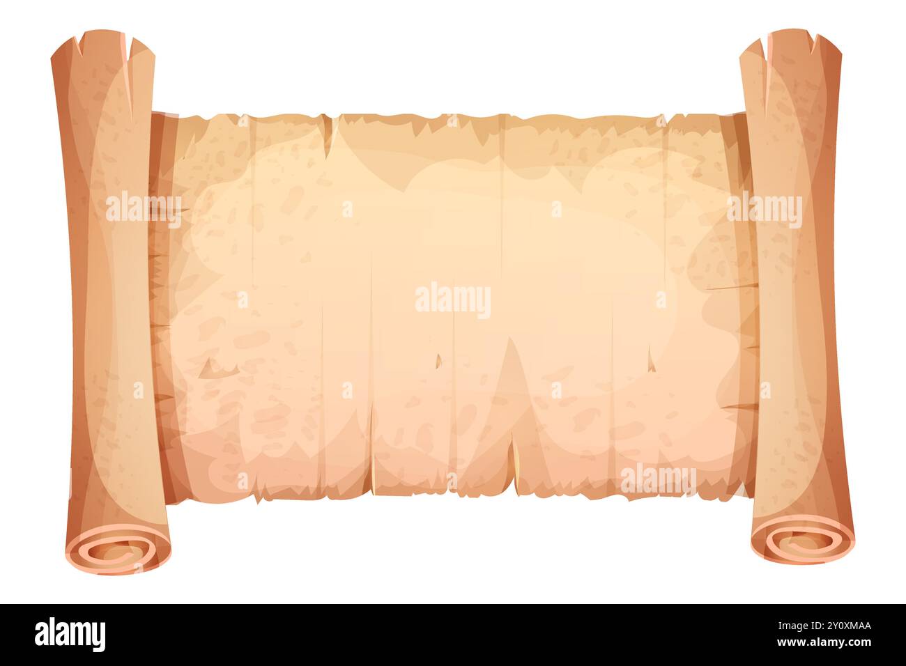 Parchment page, old scroll grunge structure. Aged paper background ...