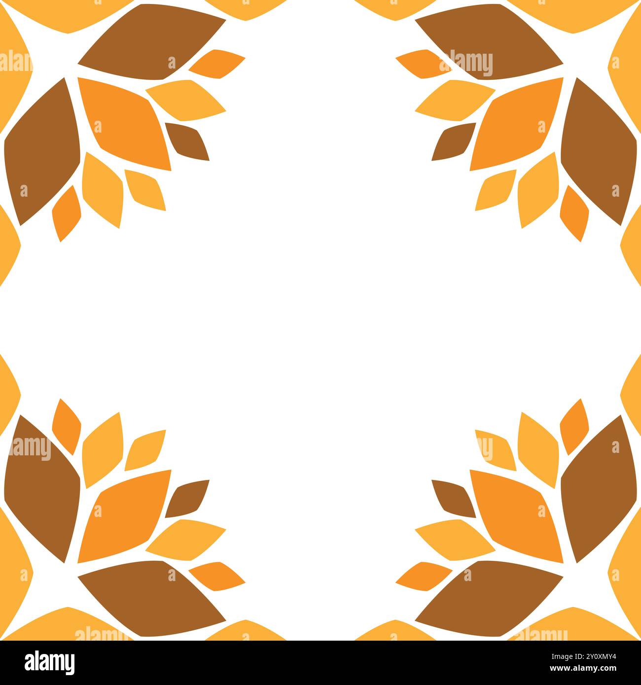 natural flower frame design Stock Vector Image & Art - Alamy