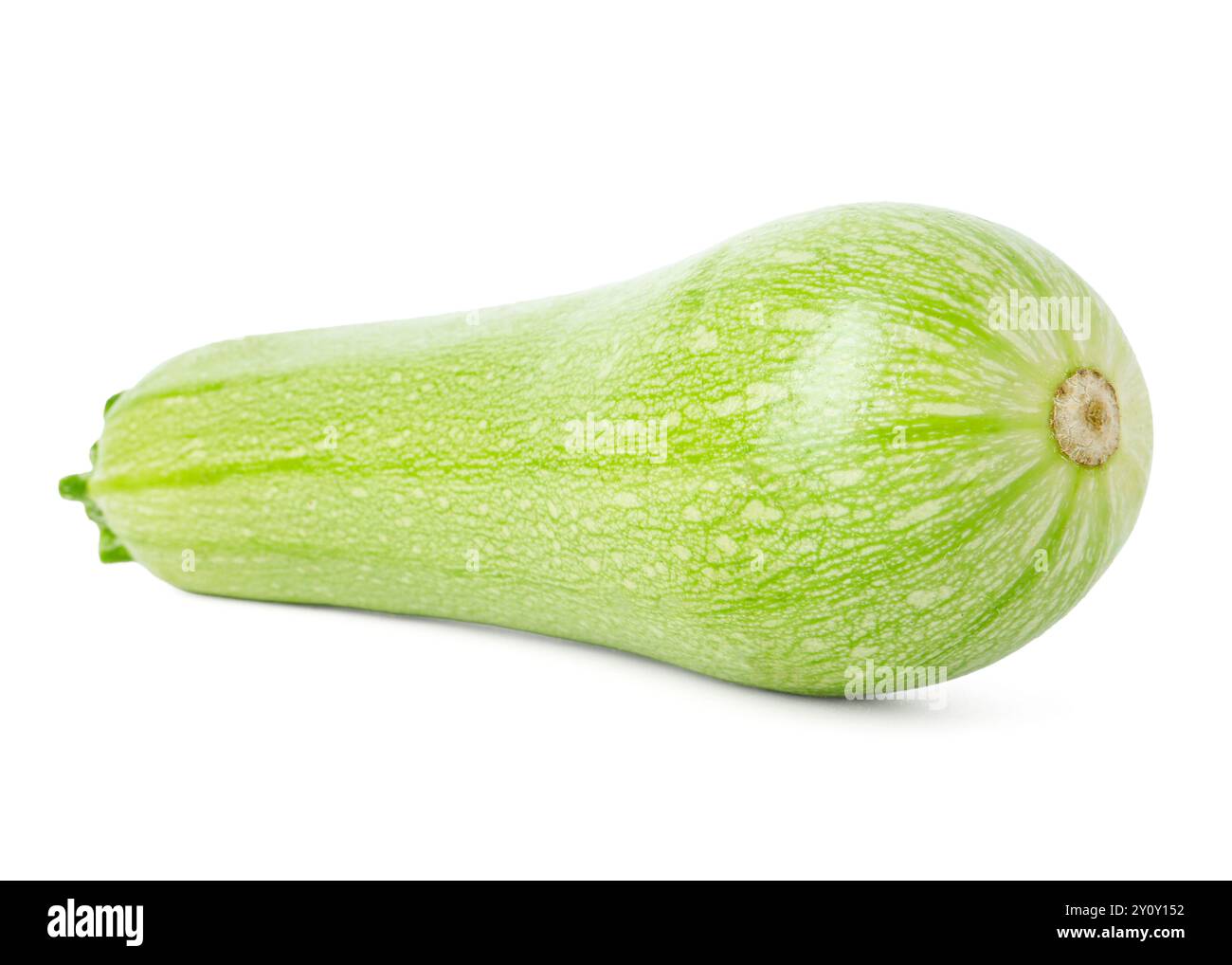 One fresh ripe zucchini isolated on white Stock Photo - Alamy