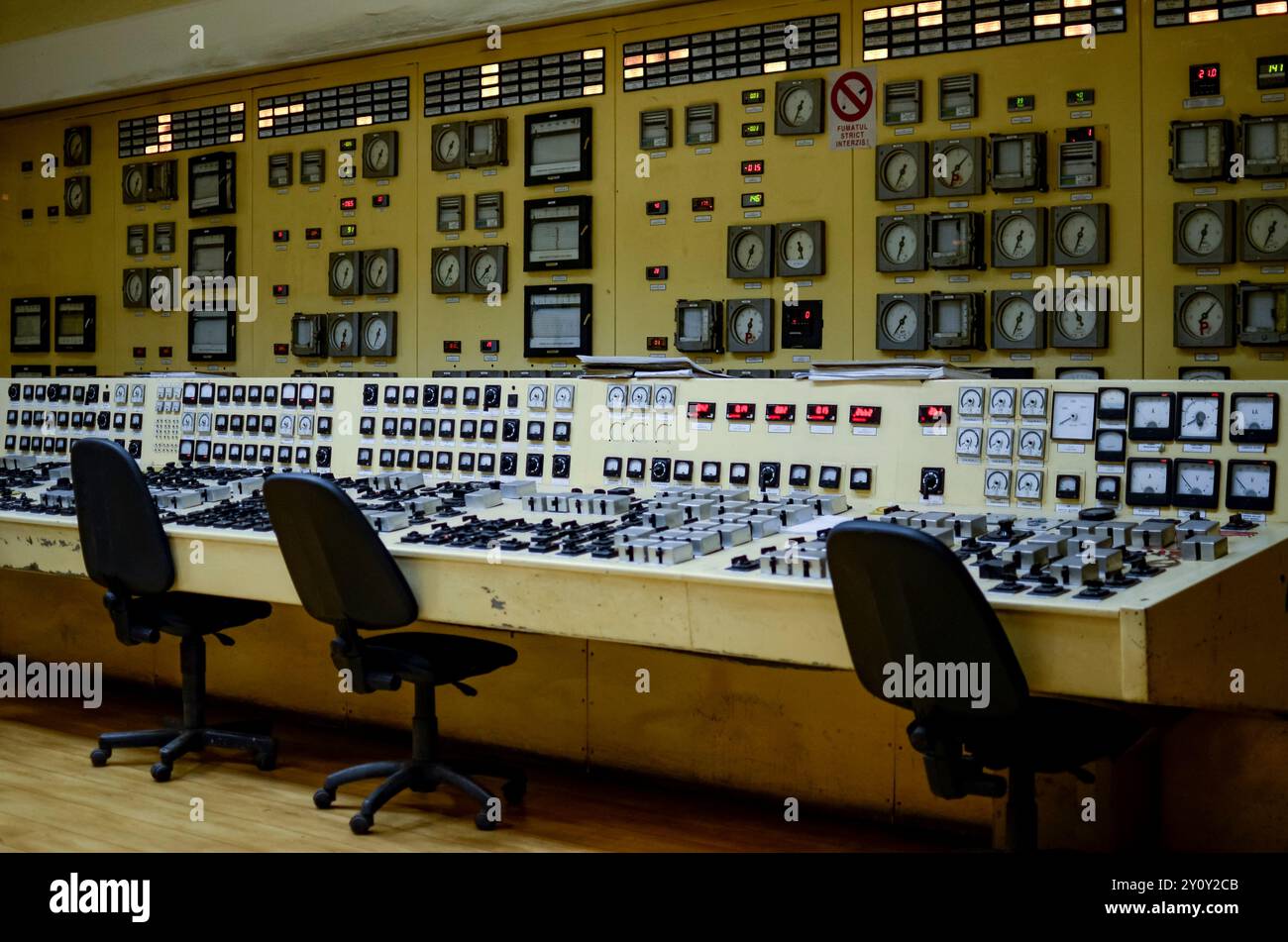 Mintia, Hunedoara, Romania - November 17, 2011 Mintia thermal power ...