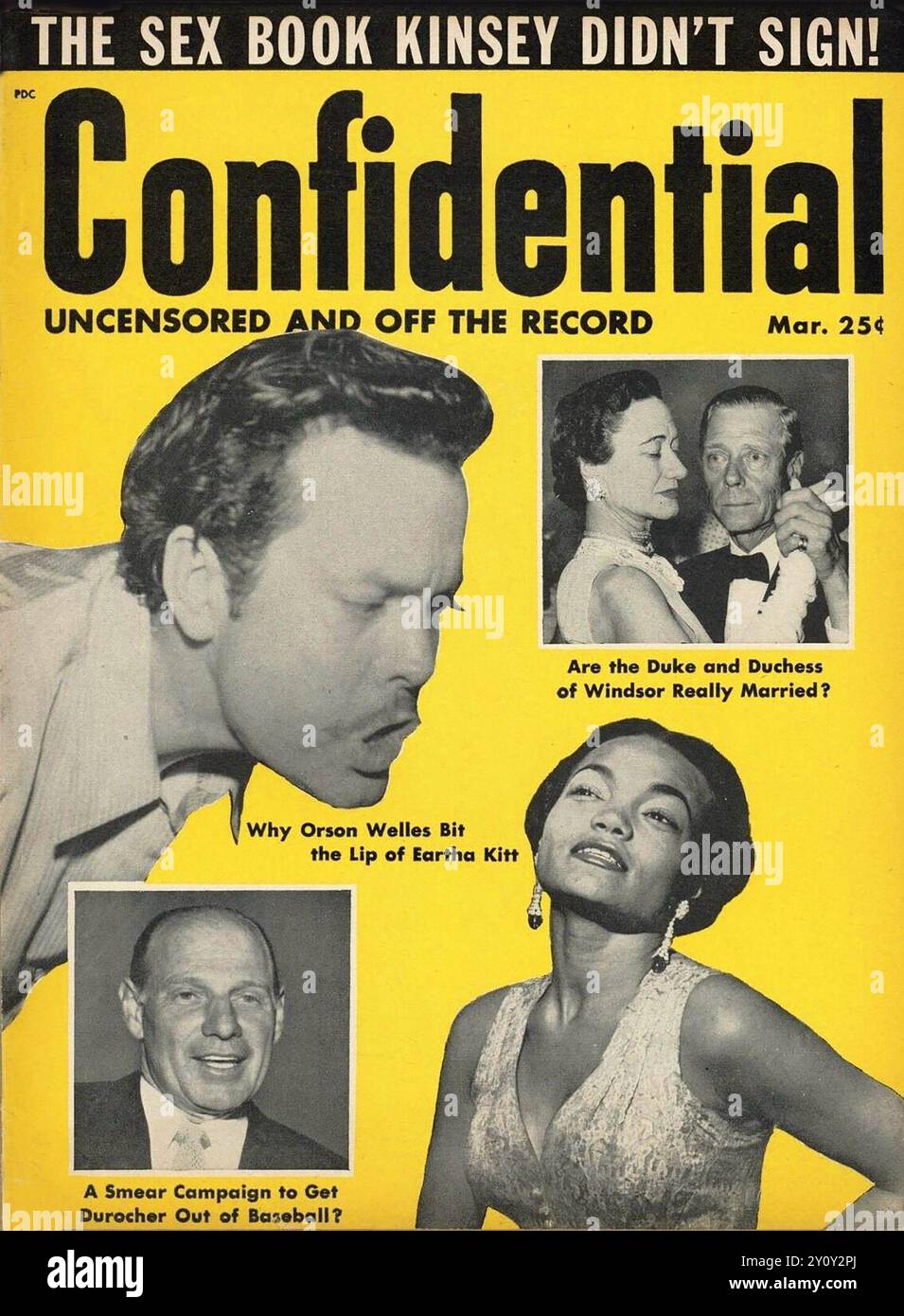 Confidential magazine cover hi-res stock photography and images - Alamy