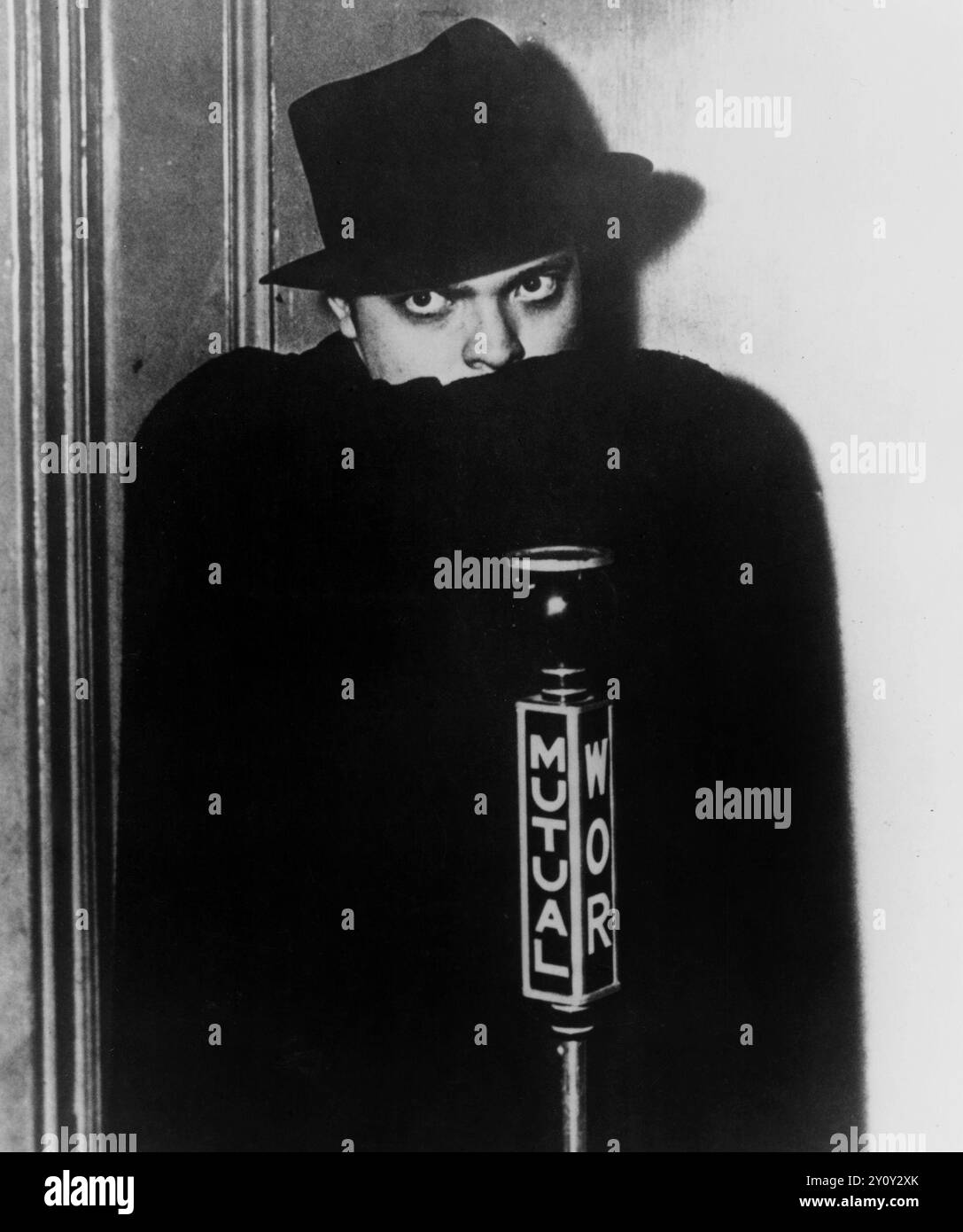 Promotional photograph for the The Shadow radio series, featuring star ...