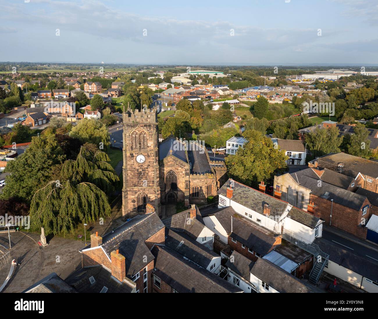 Christian church aerial hi-res stock photography and images - Alamy
