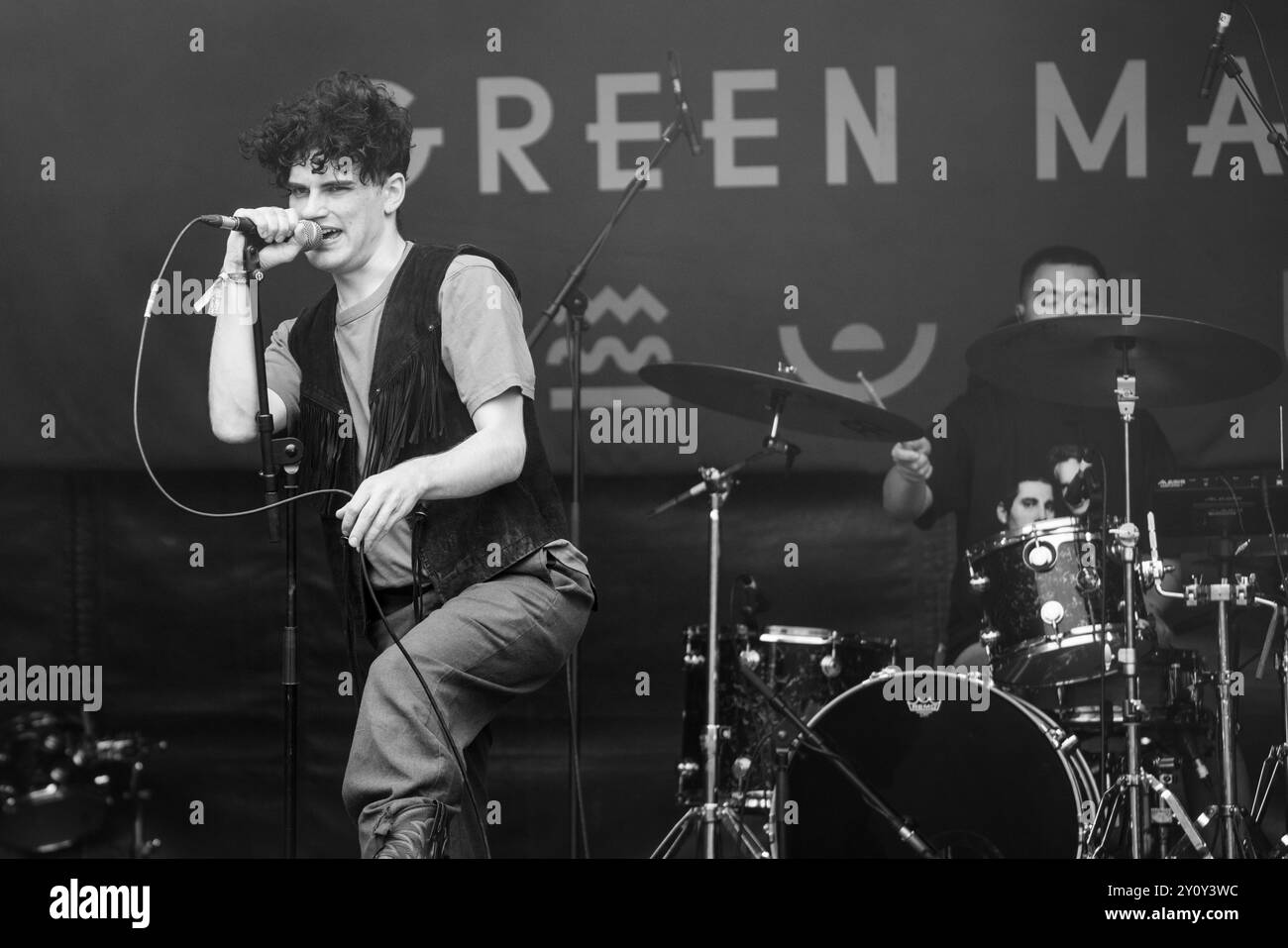 SLATE, CONCERT, 2024: Singer Jack Shephard from the Welsh band Slate ...