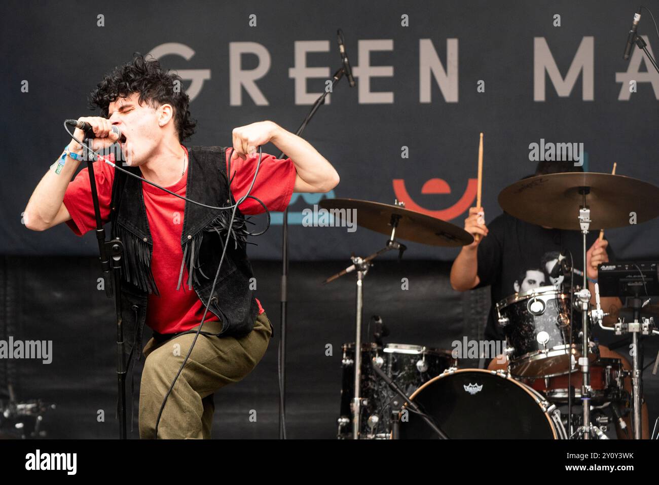 SLATE, CONCERT, 2024: Singer Jack Shephard from the Welsh band Slate ...
