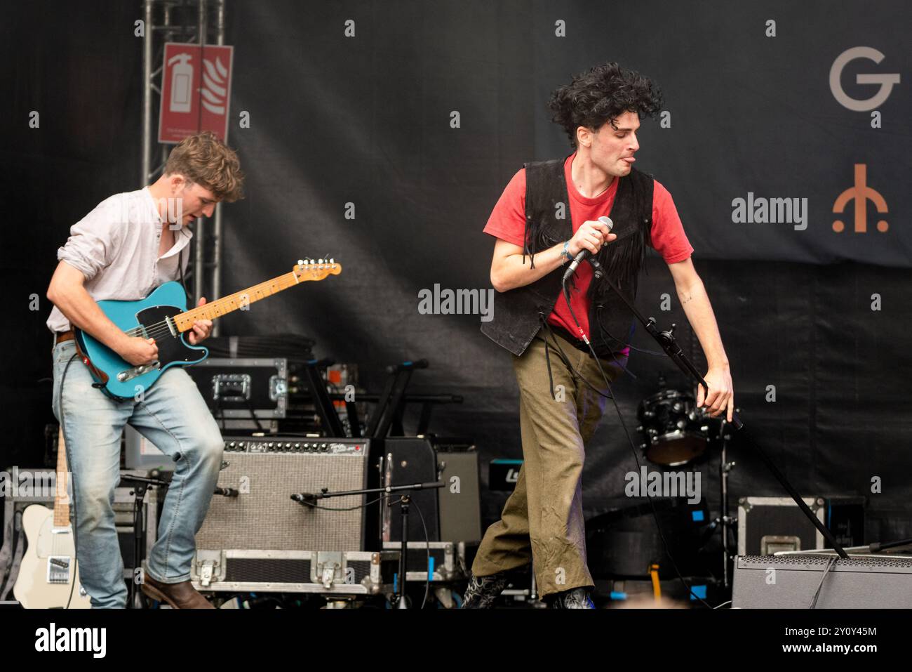 SLATE, CONCERT, 2024: Guitarist Elis Penri and singer Jack Shephard ...