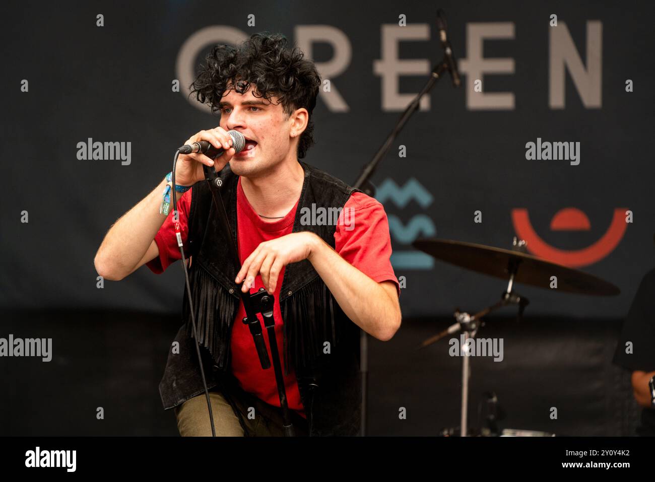 SLATE, CONCERT, 2024: Singer Jack Shephard from the Welsh band Slate ...