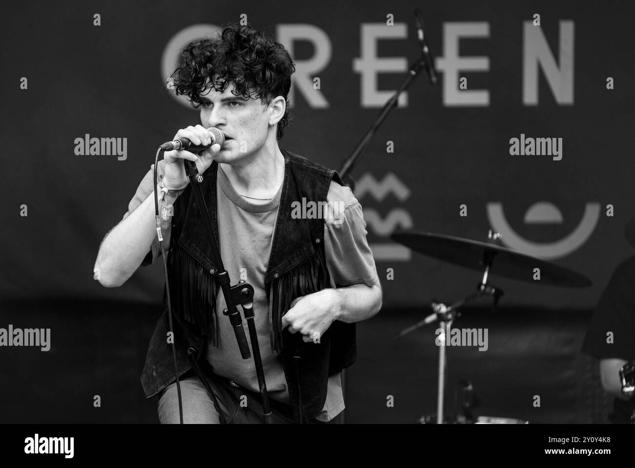 SLATE, CONCERT, 2024: Singer Jack Shephard from the Welsh band Slate ...