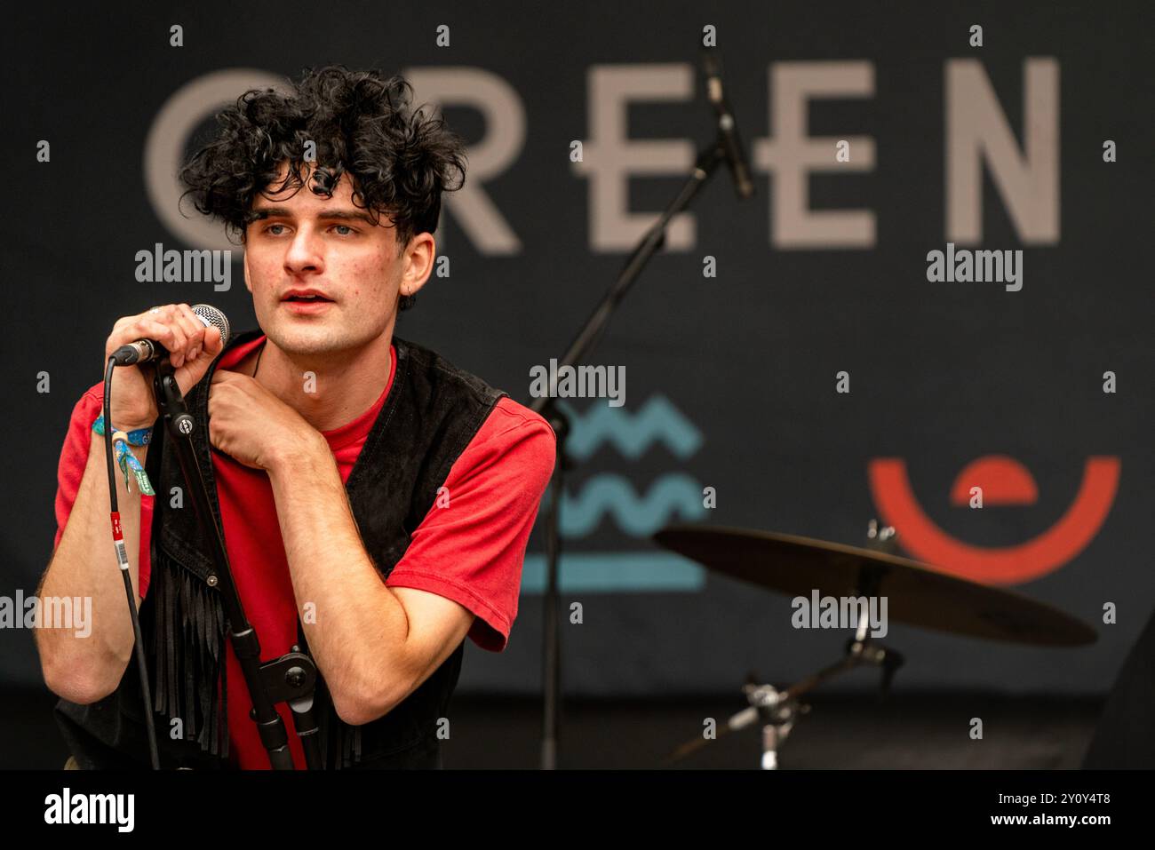SLATE, CONCERT, 2024: Singer Jack Shephard from the Welsh band Slate ...