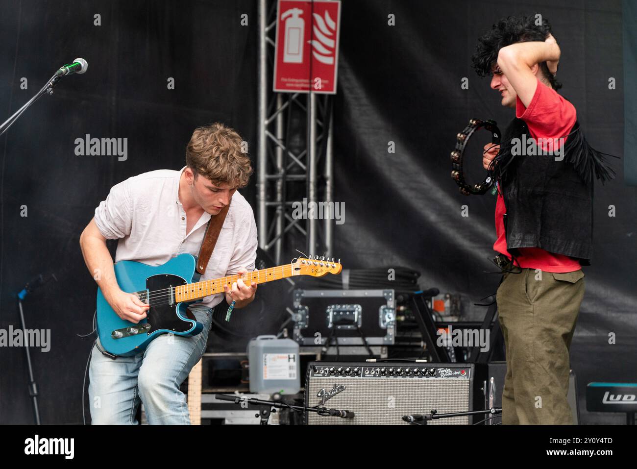 SLATE, CONCERT, 2024: Guitarist Elis Penri and singer Jack Shephard ...