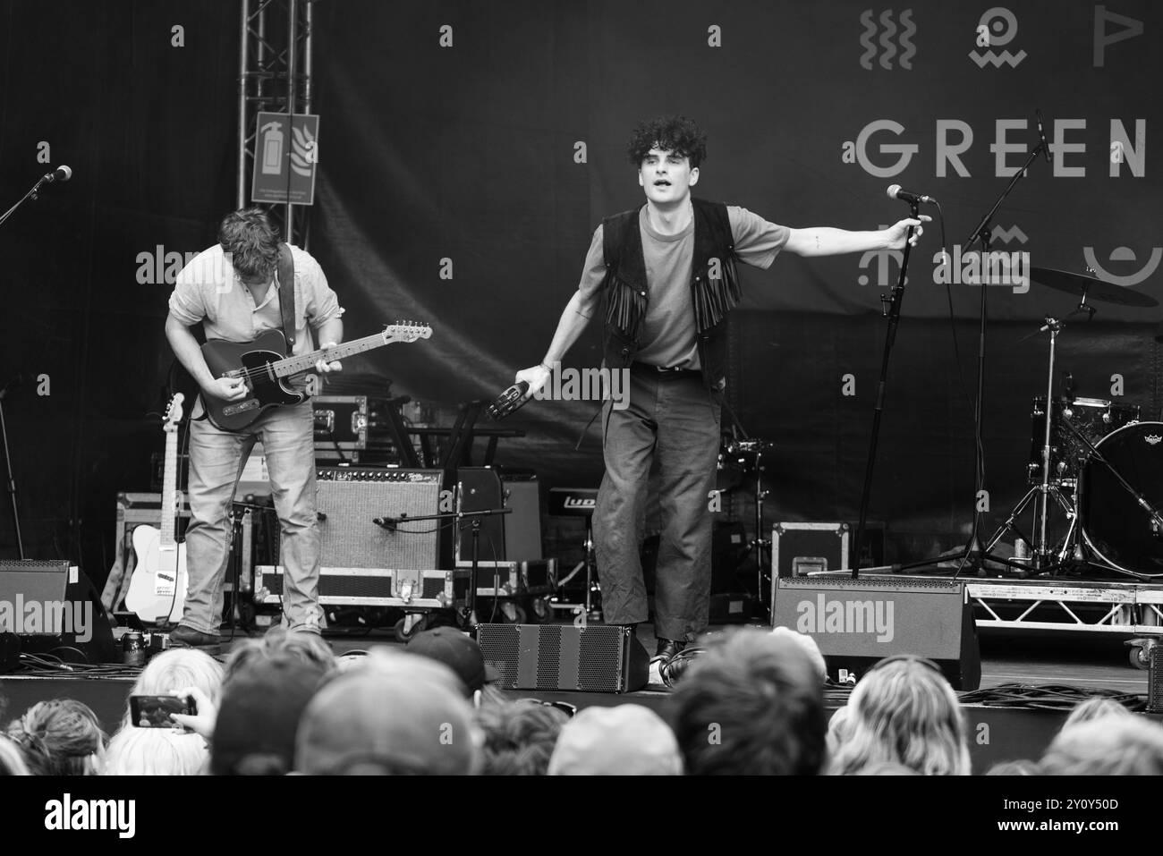 SLATE, CONCERT, 2024: Guitarist Elis Penri and singer Jack Shephard ...