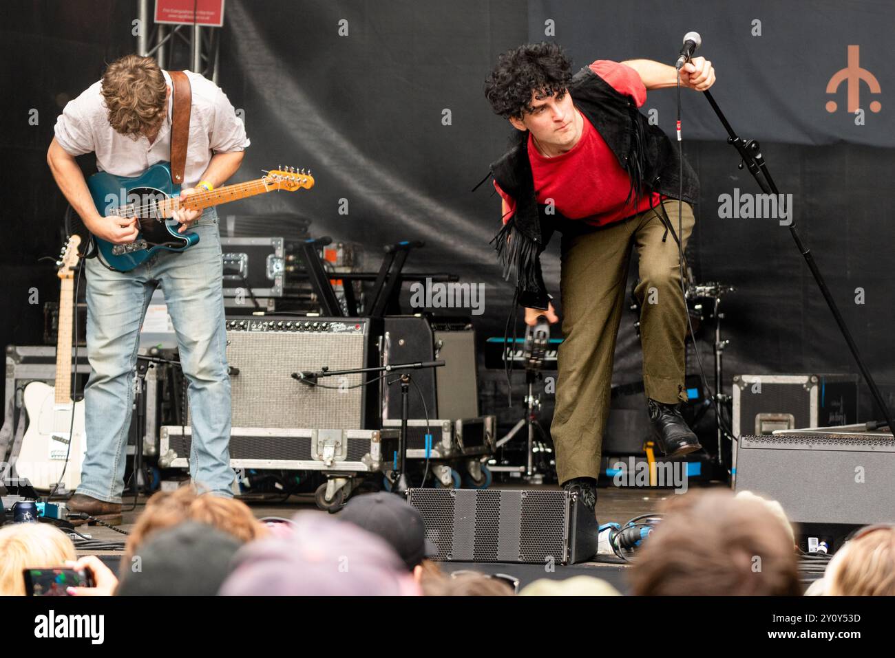 SLATE, CONCERT, 2024: Guitarist Elis Penri and singer Jack Shephard ...