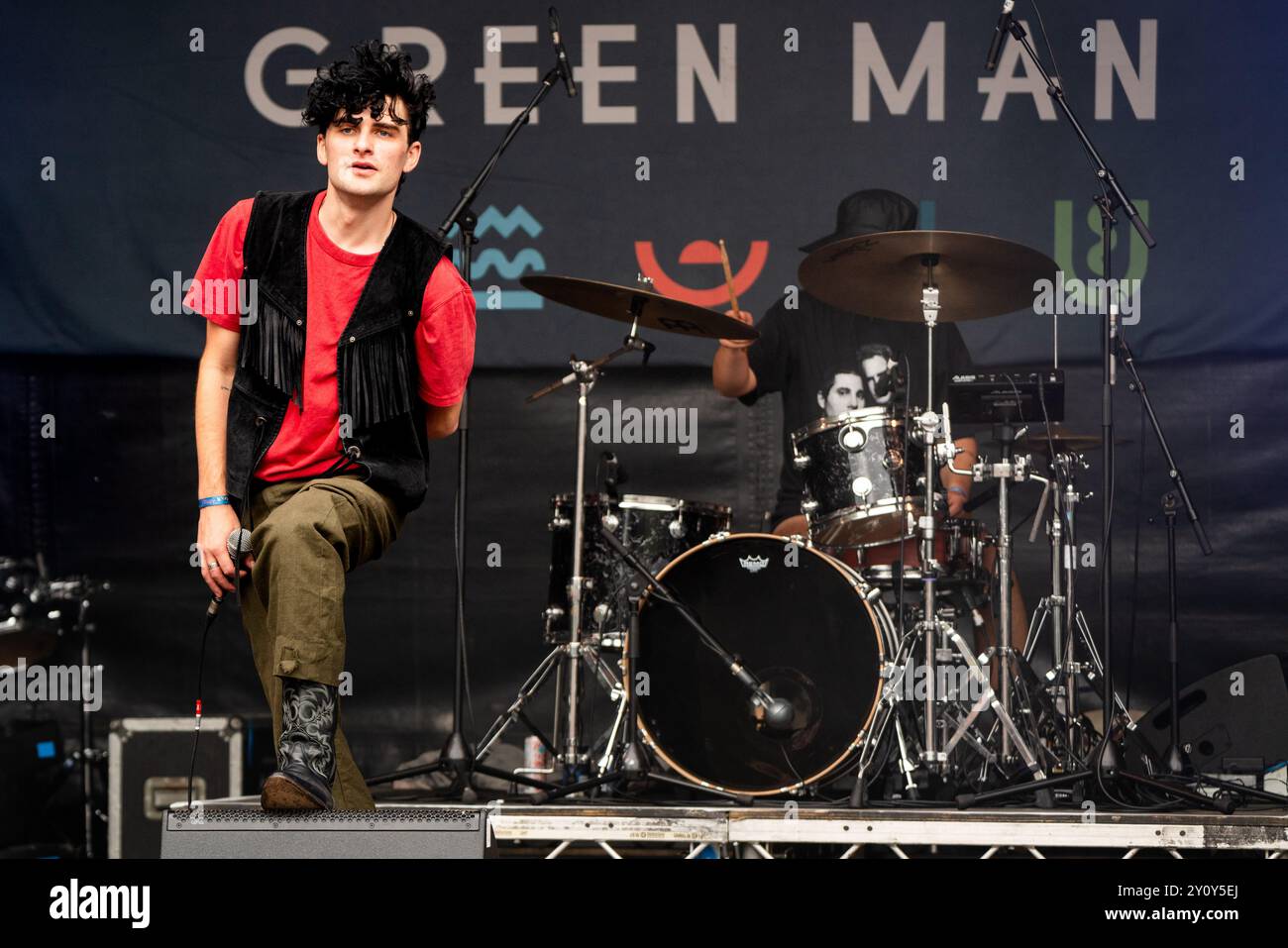 SLATE, CONCERT, 2024: Singer Jack Shephard from the Welsh band Slate ...