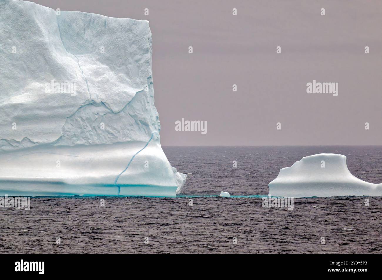 A beautiful pale blue iceberg in the Labrador Sea, Northern Canada Stock Photo - Alamy