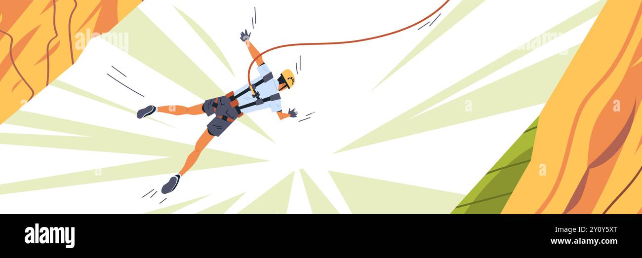 Safety harness illustration hi-res stock photography and images - Alamy