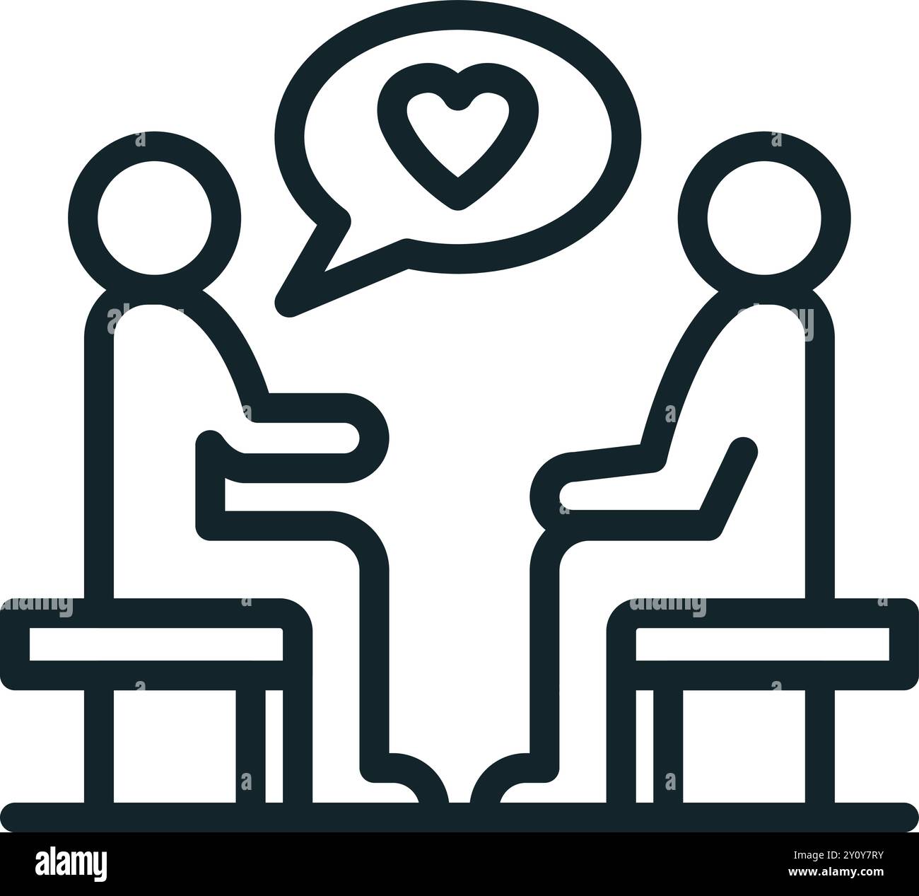 Couple therapy session with psychologist listening to patient talking ...
