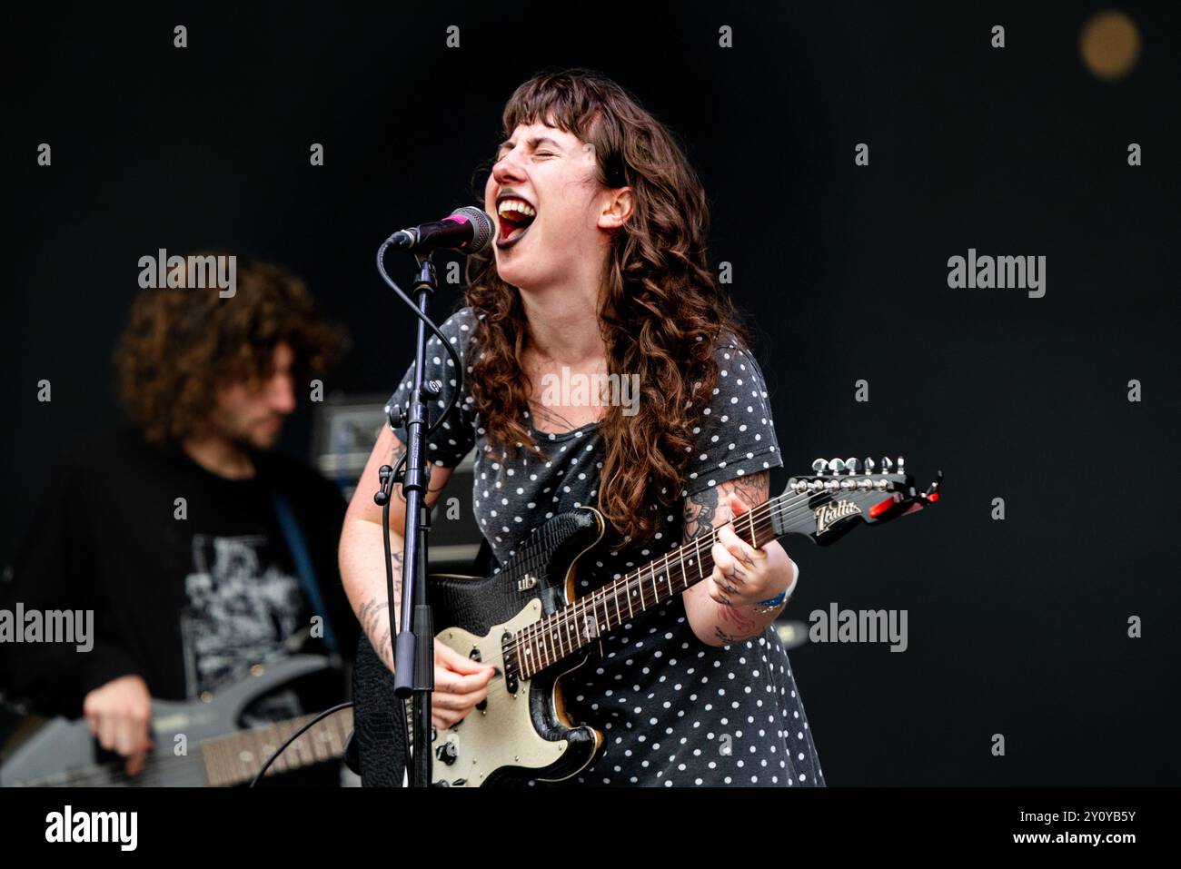 WEDNESDAY, CONCERT, 2024: Karly Hartzman of the rock band Wednesday ...