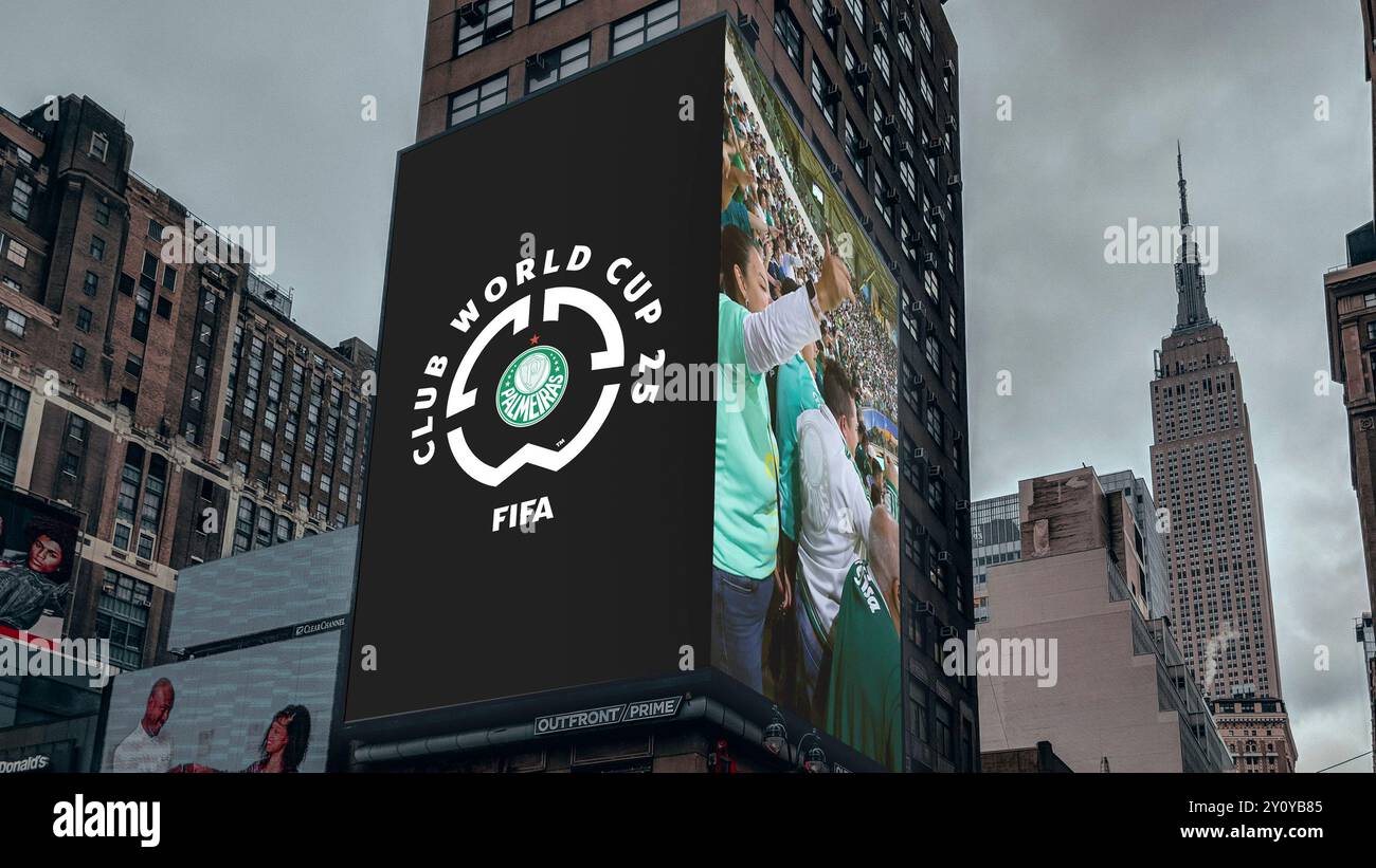Mockup as example for billboard marketing for FIFA Club World Cup 25 ...