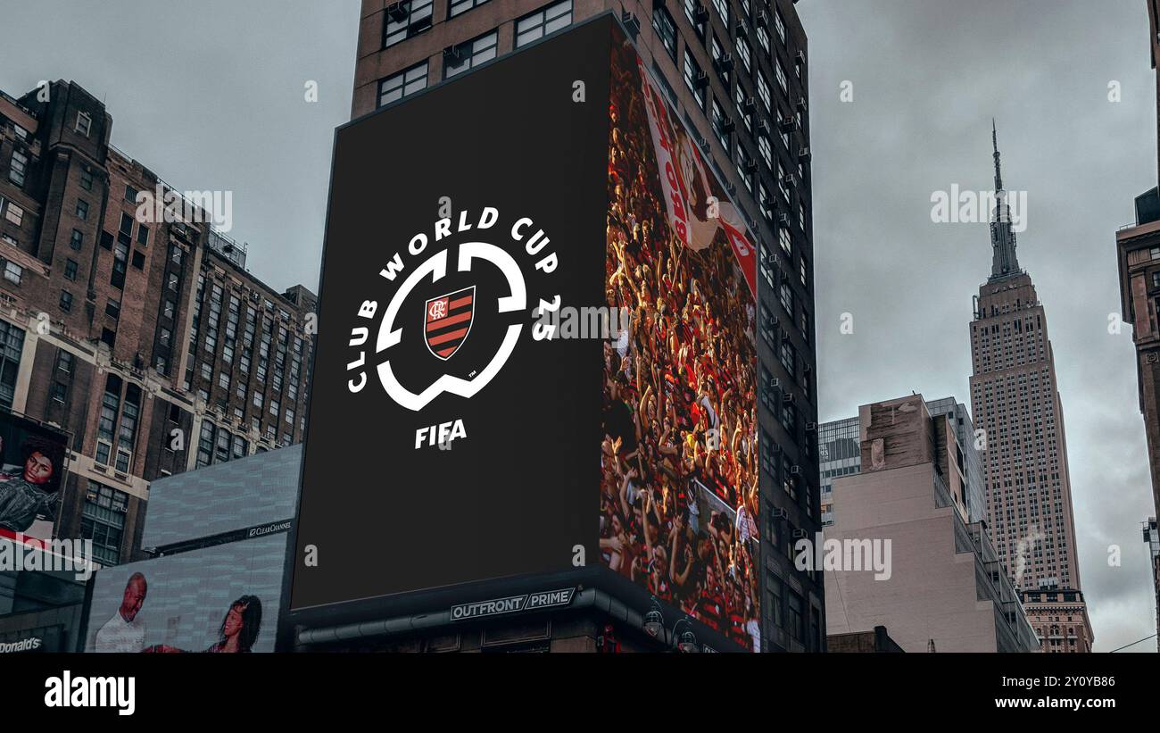 Mockup as example for billboard marketing for FIFA Club World Cup 25 ...