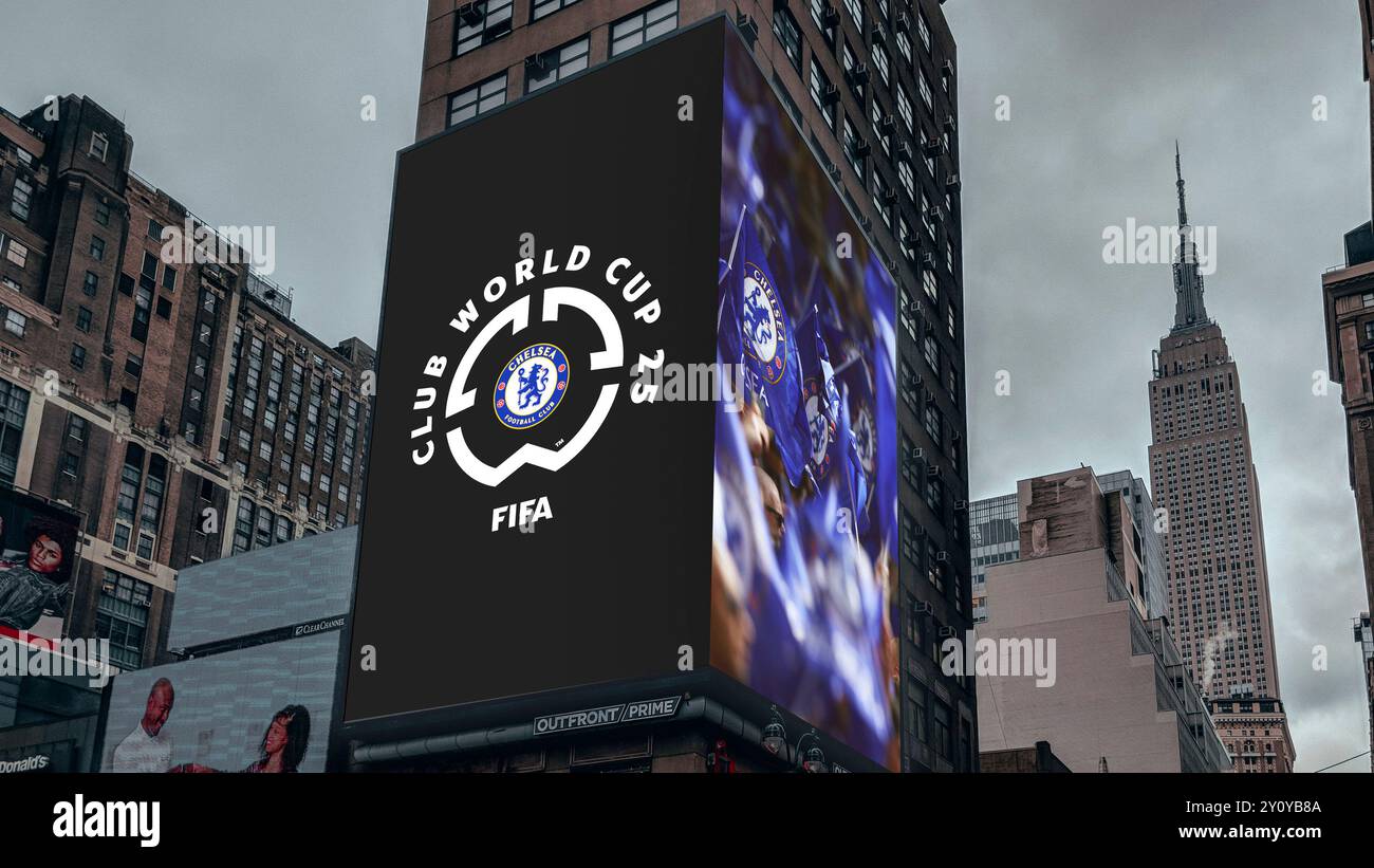 Mockup as example for billboard marketing for FIFA Club World Cup 25 ...