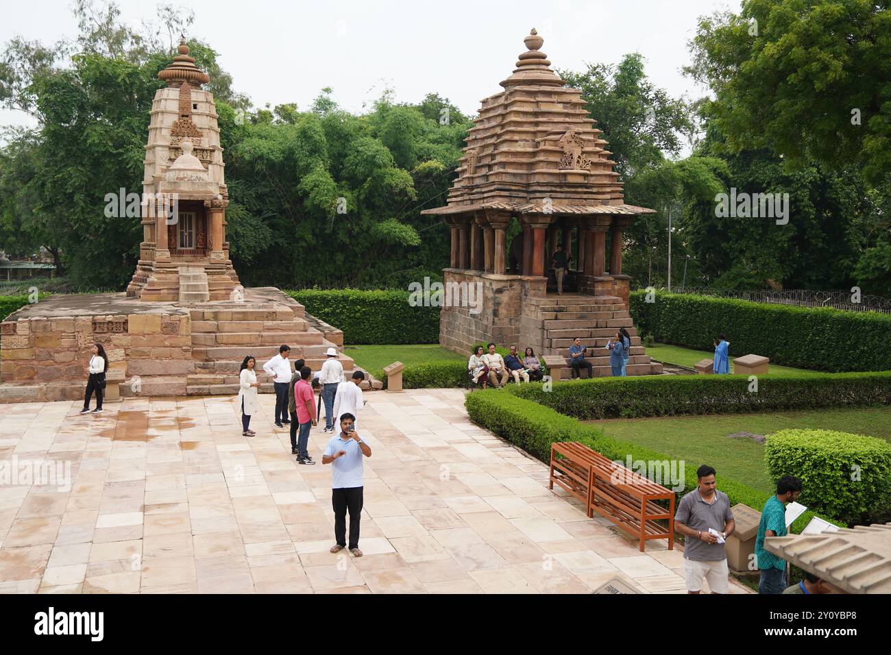Lakshmi and Varaha Temple. Khajuraho Group of Monuments. Chhatarpur ...