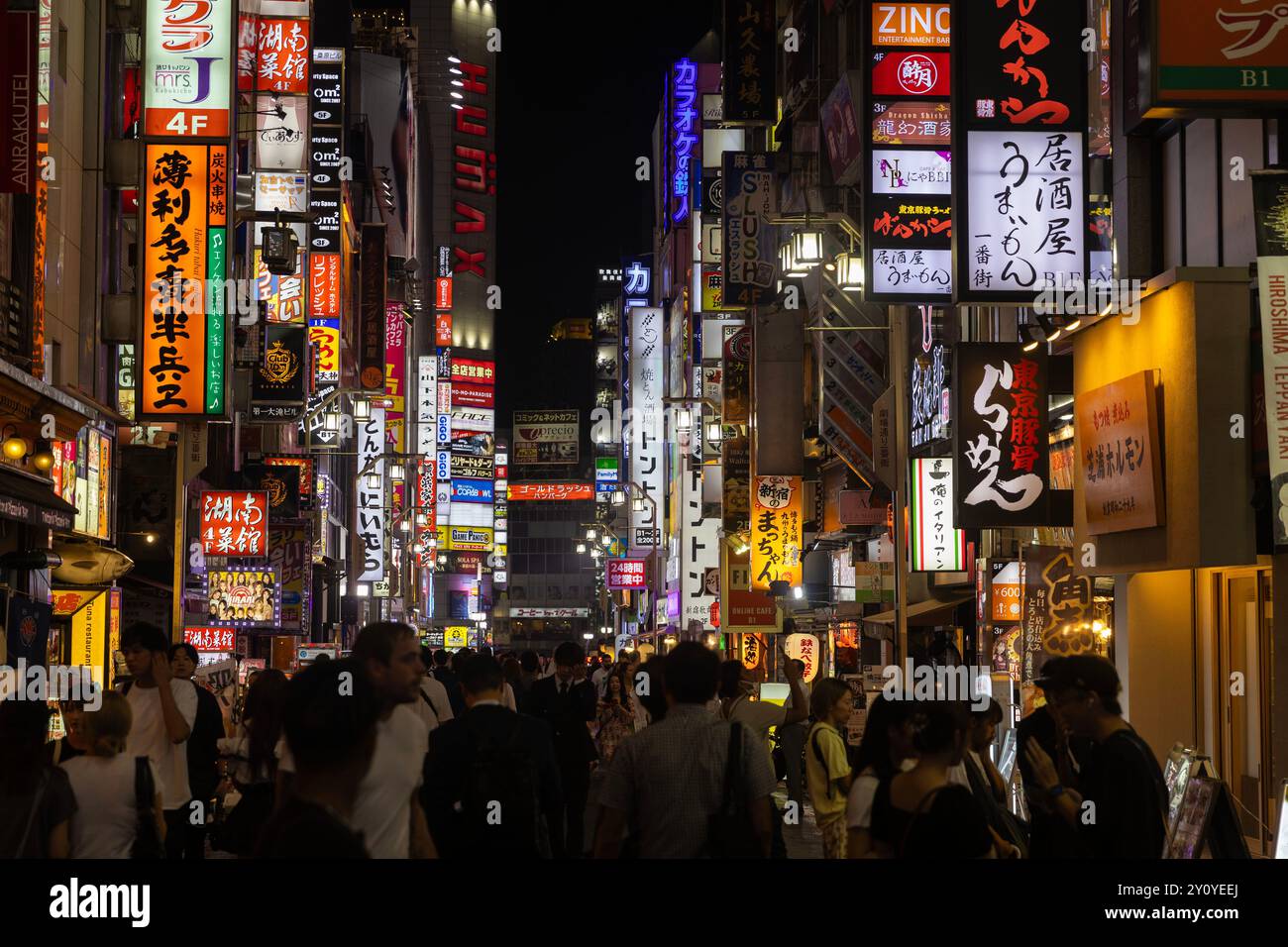 Night view kabukicho shinjuku tokyo hi-res stock photography and images ...