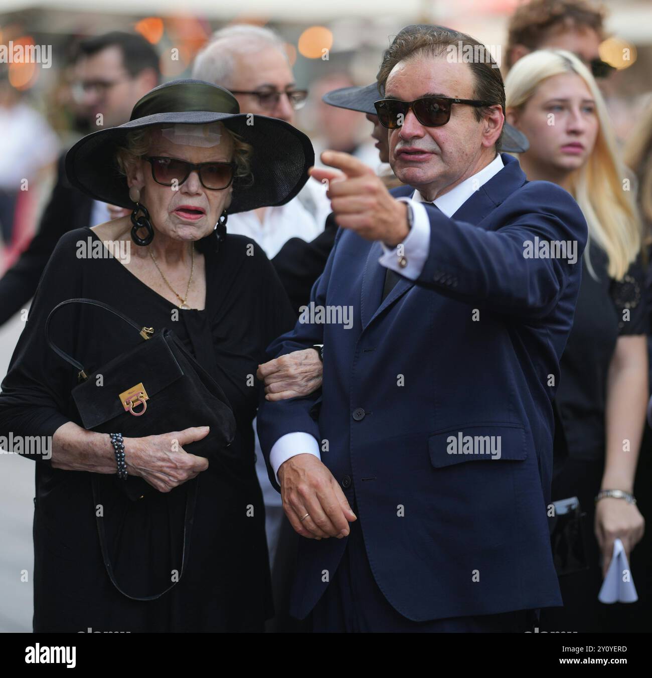 ABD0034 20240831 - Richard Lugner funeral, farewell and memorial ...