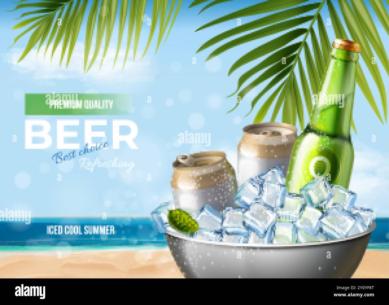 Iced cubes Stock Vector Images - Alamy