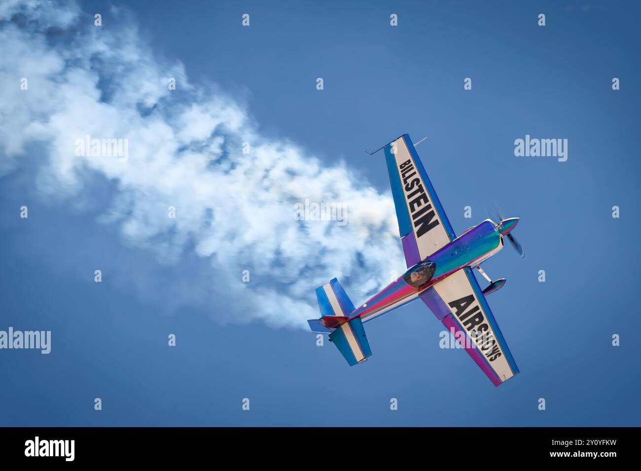 Aviation legend, Bill Stein, performs at the 2024 Legacy of Liberty ...