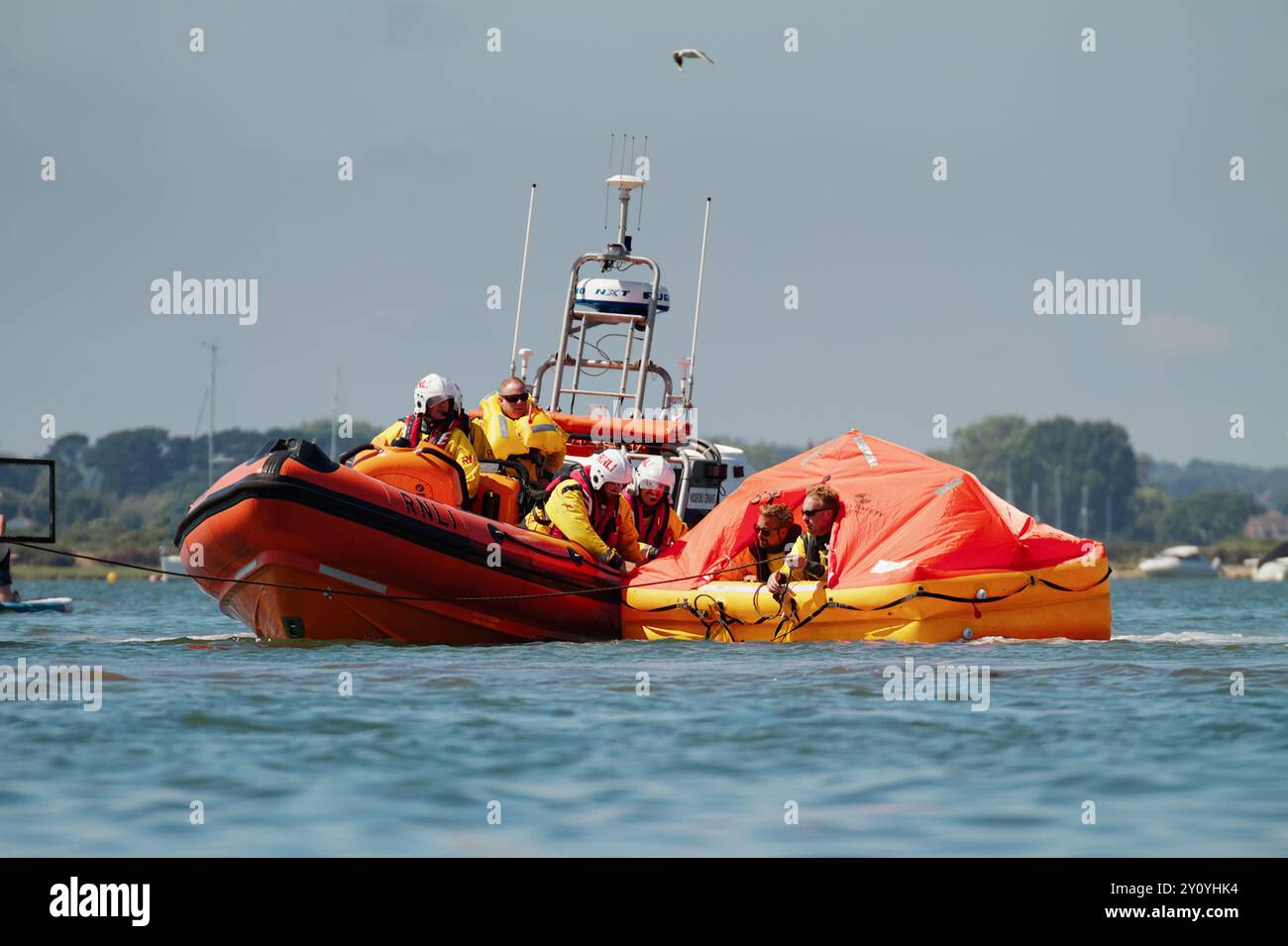Royal National Lifeboat Institute, RNLI, In A B Class Rigid Hull ...