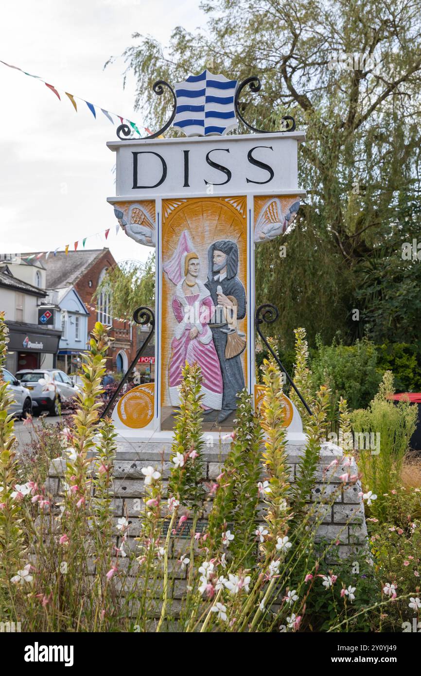 Diss town centre norfolk hi-res stock photography and images - Alamy