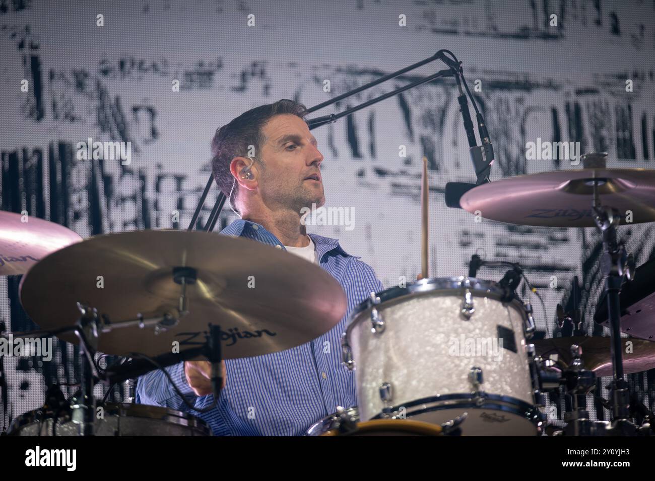 Trondheim, Norway. 16th, August 2024. The English rock band Keane ...