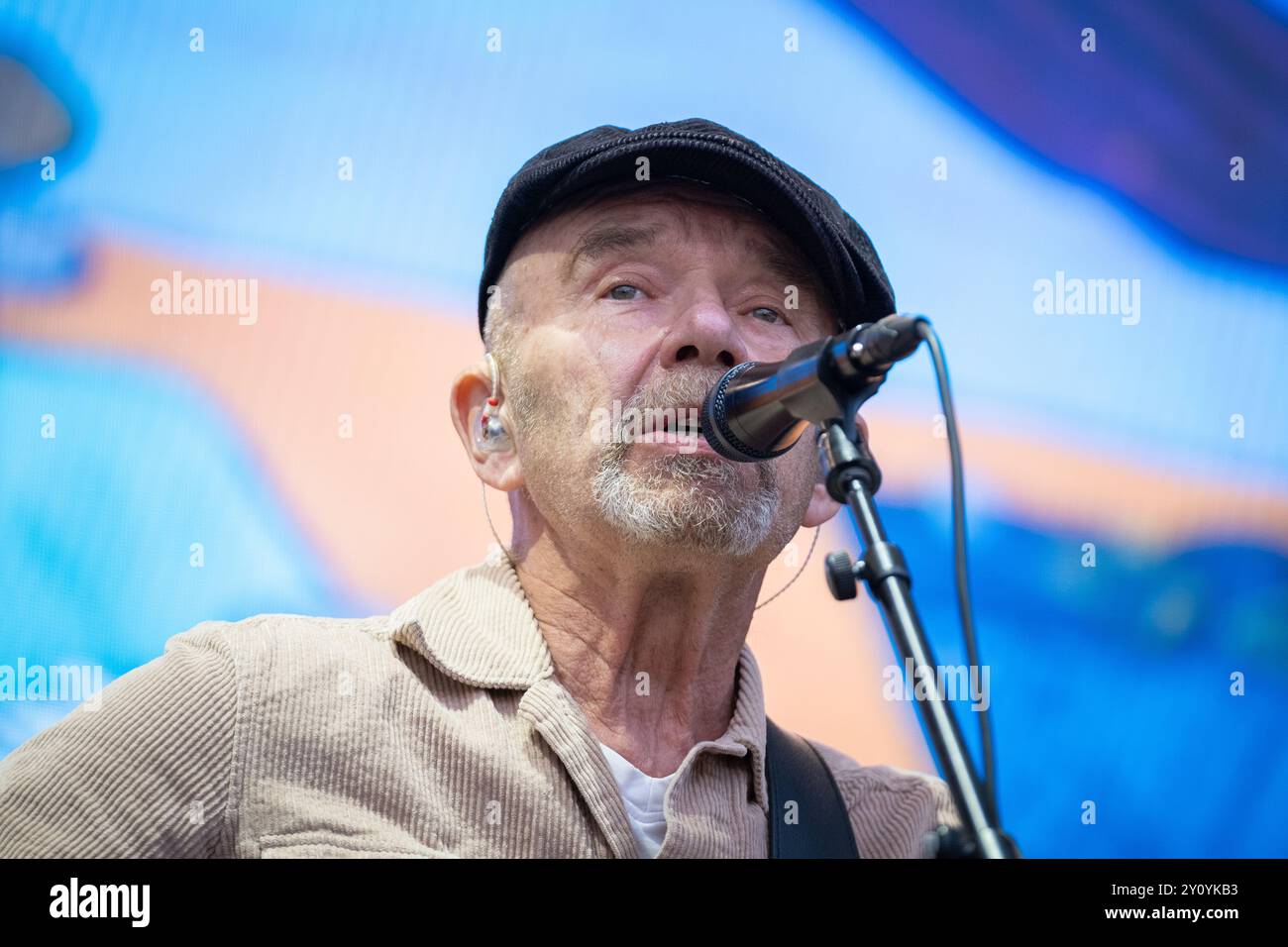 Trondheim, Norway. 17th, August 2024. The Norwegian pop band Tre Små ...