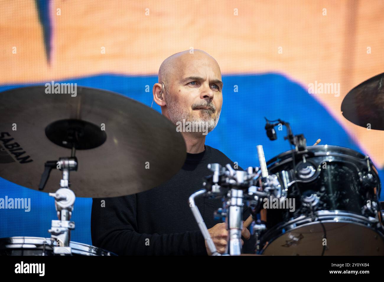 Trondheim, Norway. 17th, August 2024. The Norwegian pop band Tre Små ...