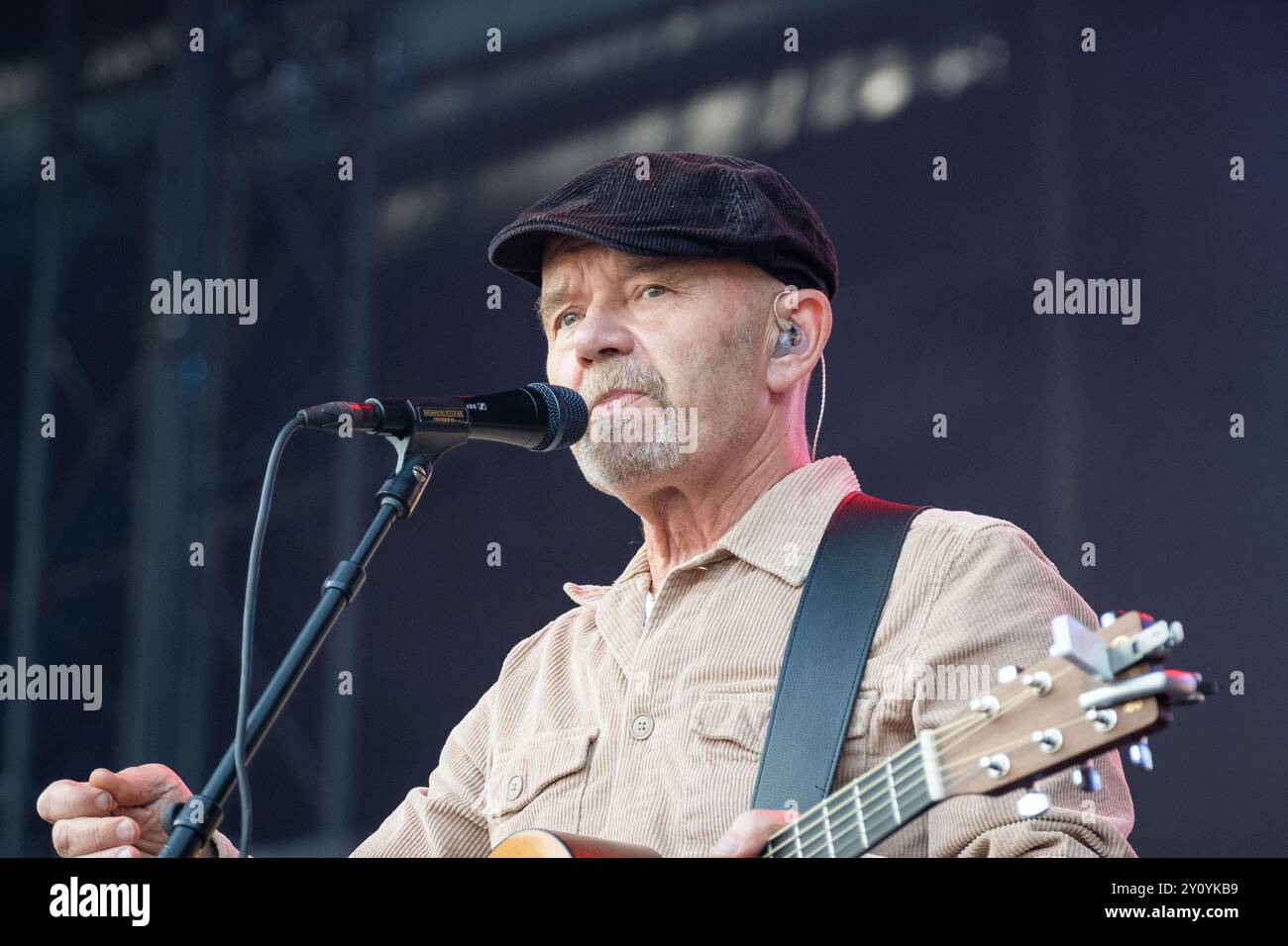 Trondheim, Norway. 17th, August 2024. The Norwegian pop band Tre Små ...